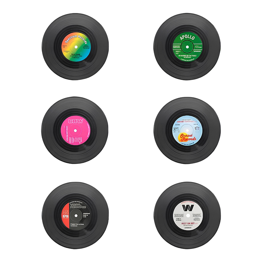 Vinyl Record Coasters – Roomed